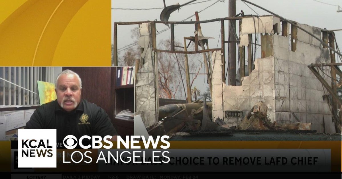 Fire union president discusses the removal of LAFD Chief Kristin ...