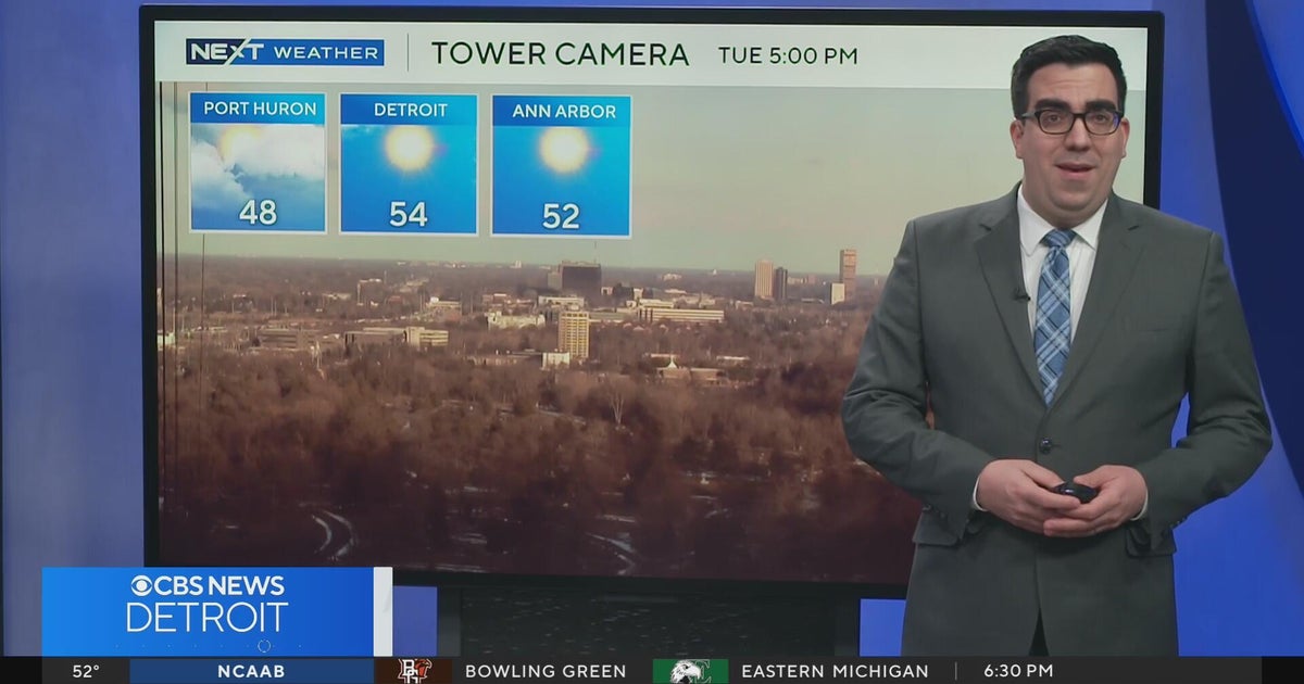 NEXT Weather Forecast 2-25-25 - CBS Detroit