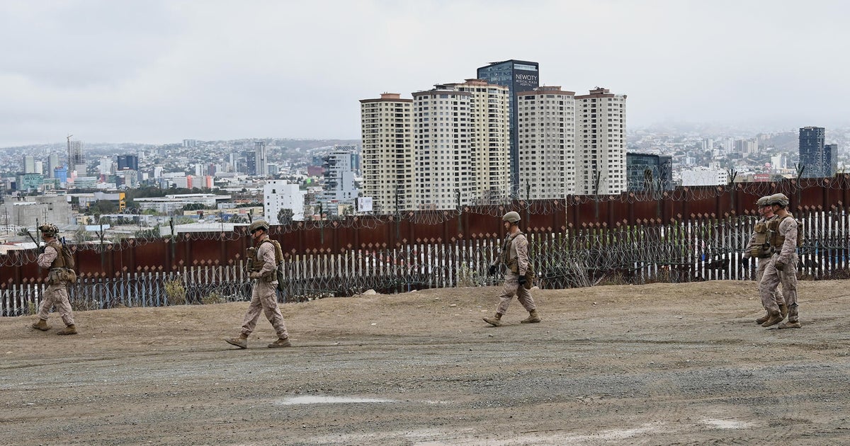 Sharp drop in illegal crossings at U.S. southern border - CBS News