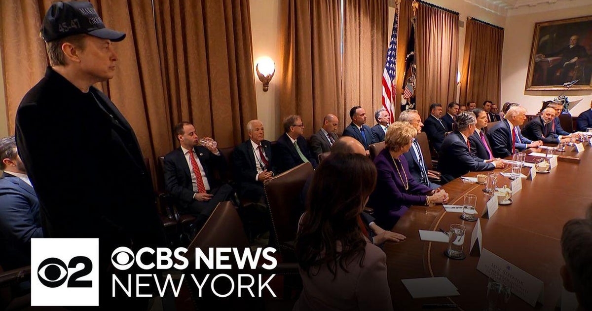 Elon Musk takes center stage at Trump's first official Cabinet meeting ...