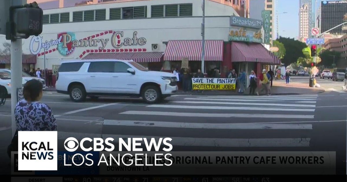 Customers at the Original Pantry Cafe continue to support staff as the ...