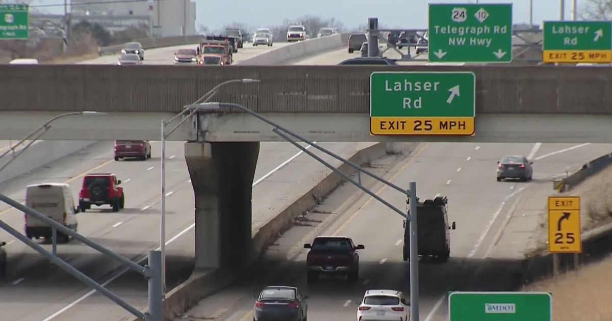 Start of massive I-696 construction project delayed by weather - CBS ...