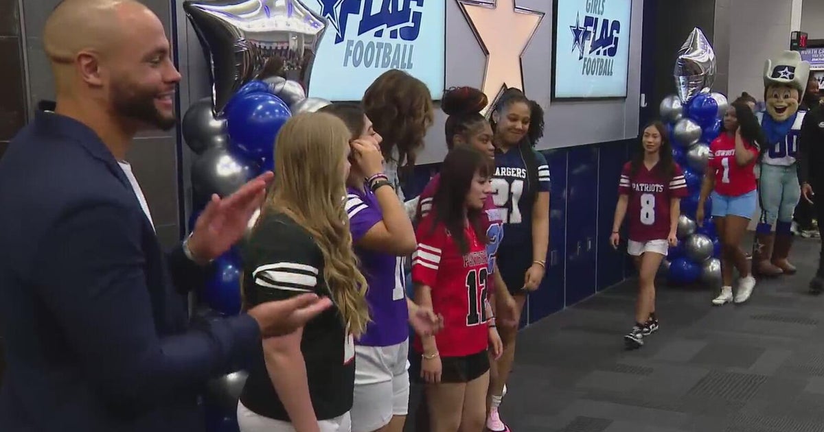 Dallas Cowboys launch high school girls' flag football leagues in Texas - CBS Texas