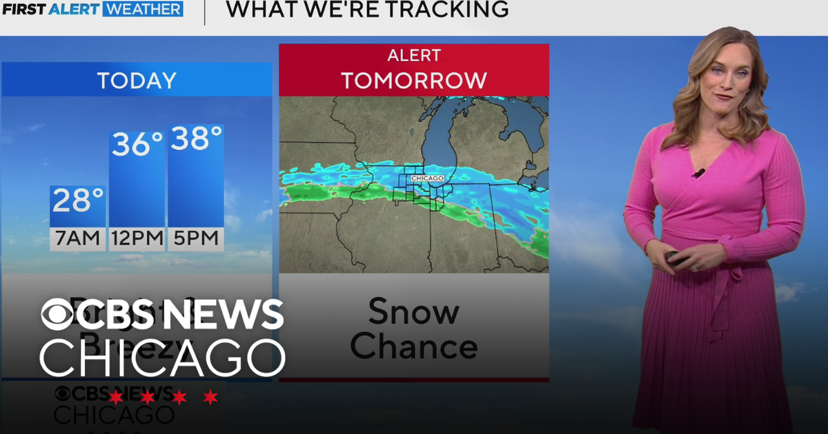 Sunshine returns Thursday in Chicago before another round of snow - CBS ...