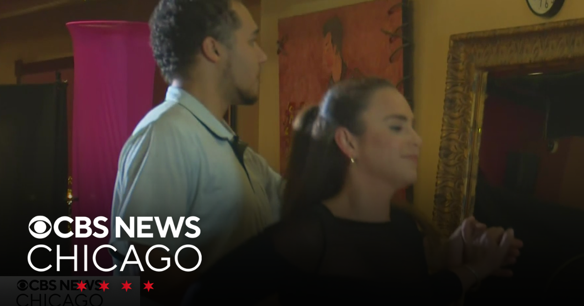 Marissa Perlman competing in “Dancing with the Chicago Celebrities ...