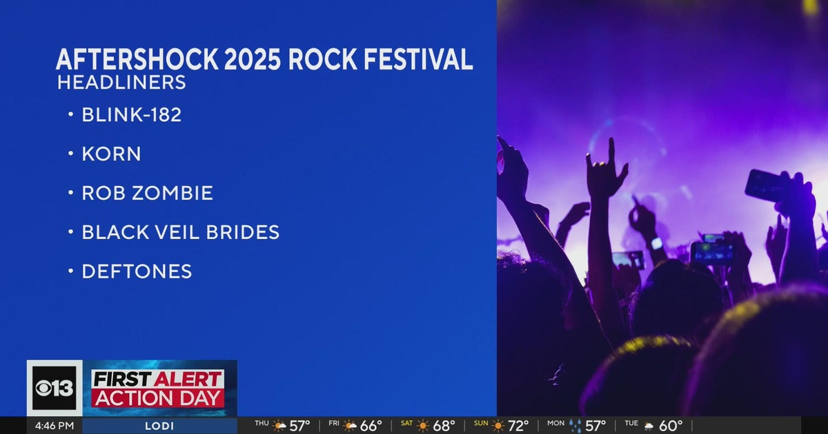 Aftershock announces 2025 festival lineup - CBS Sacramento