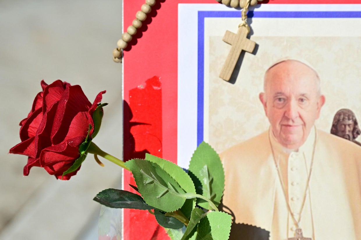 Pope Francis issues audio message, sounding frail three weeks into his ...