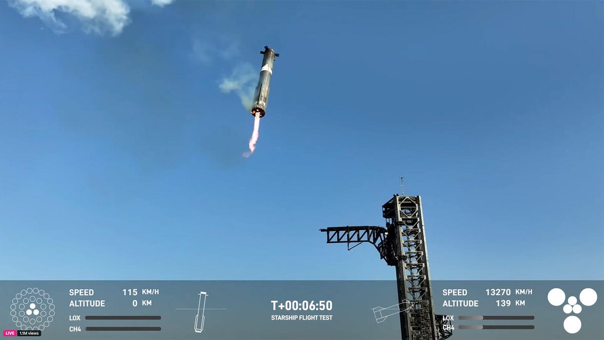 SpaceX Starship breaks apart after launch in second failure in a row ...
