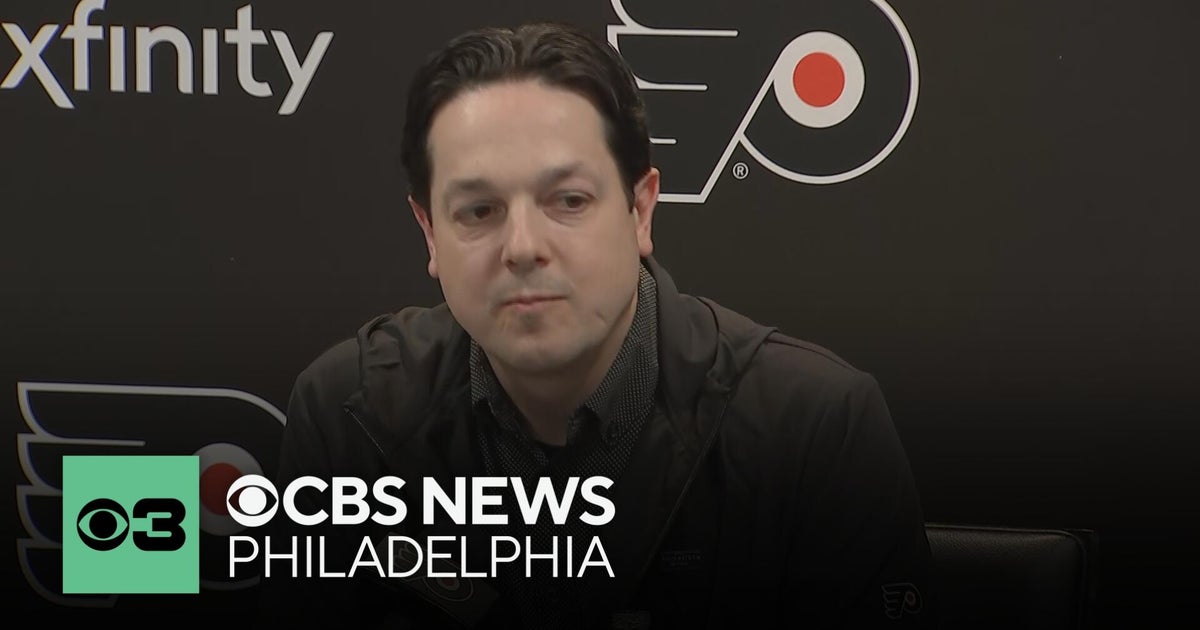 Flyers GM Danny Briere holds press conference after busy trade deadline ...