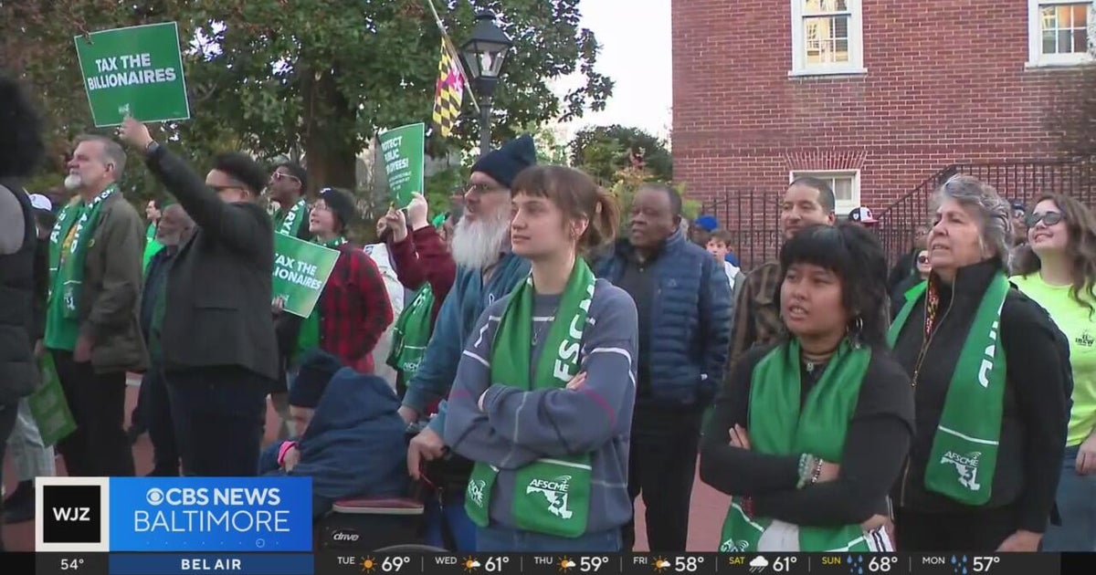 Union workers rally at Maryland State House for labor-friendly bills ...
