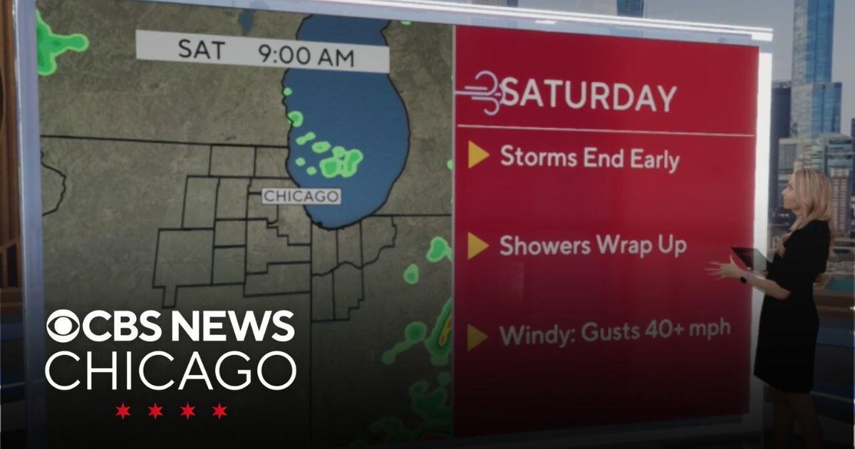 Storm threat for Chicago Friday night - CBS Chicago