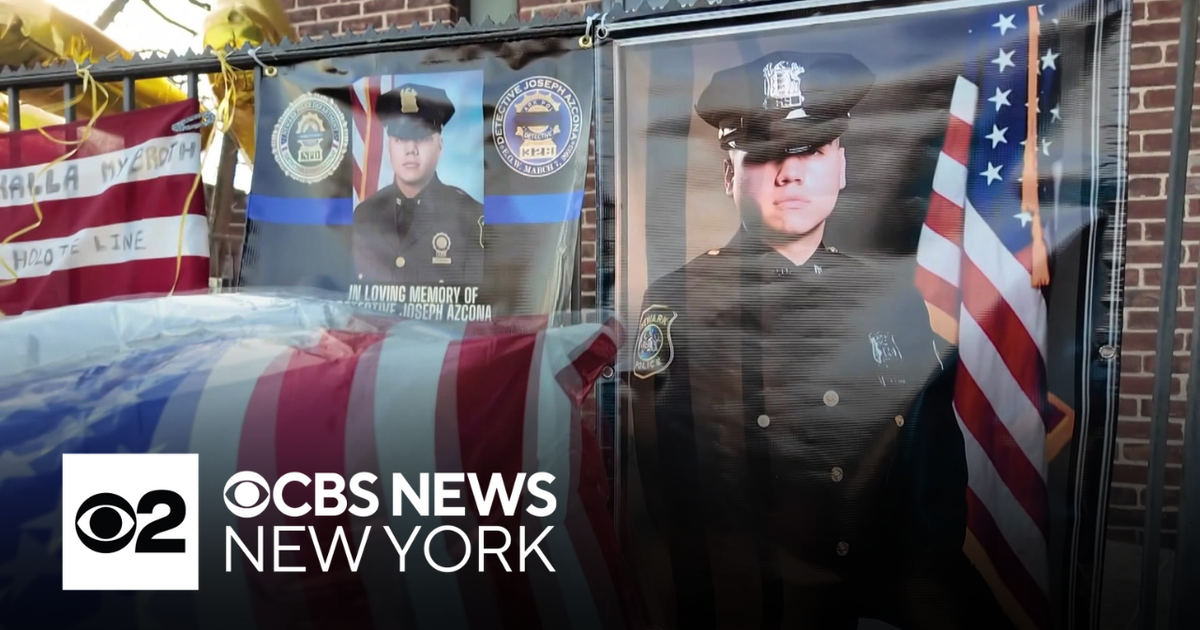 Newark Det. Joseph Azcona to be laid to rest Friday - CBS New York