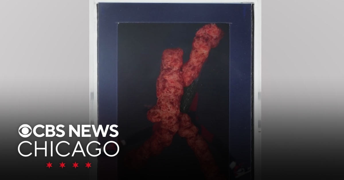 Michael Jordan “Jumpman” Cheeto up for auction - CBS Chicago