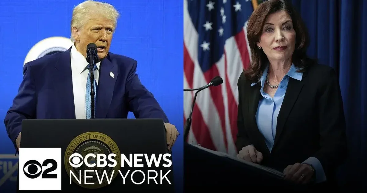 Hochul, Trump had "productive" meeting at White House, governor's ...