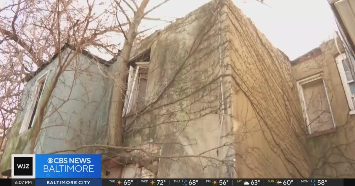Look at impact of Baltimore vacant homes and the plan to fix them - CBS ...