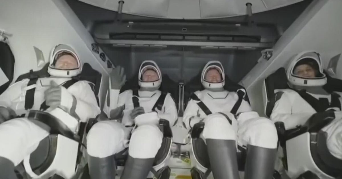 Astronauts stuck in space reunited with family in Houston after return ...