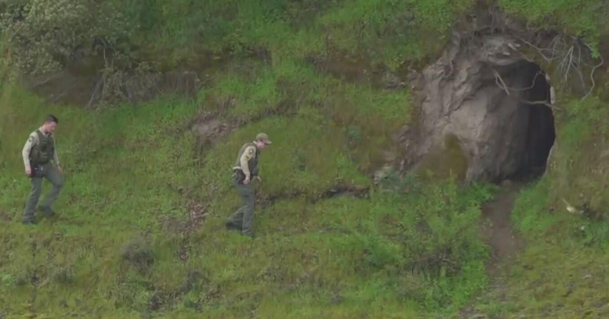 Homeless person seen coming out of cave along American River Parkway ...