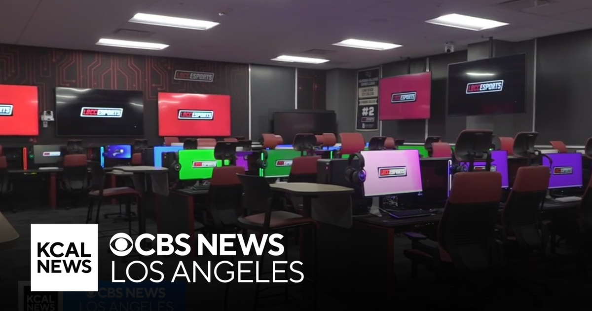 Long Beach City College unveils $2 million esports facility - CBS Los ...