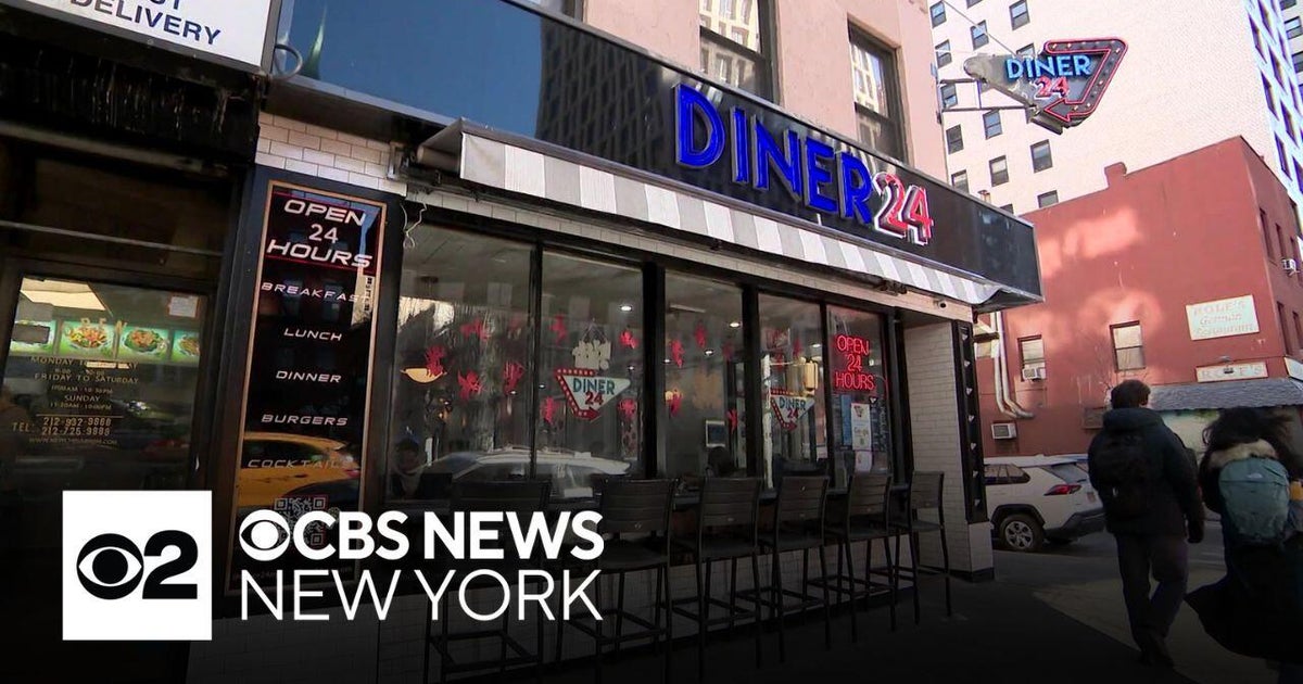 24-hour diner in NYC finds new life - CBS New York
