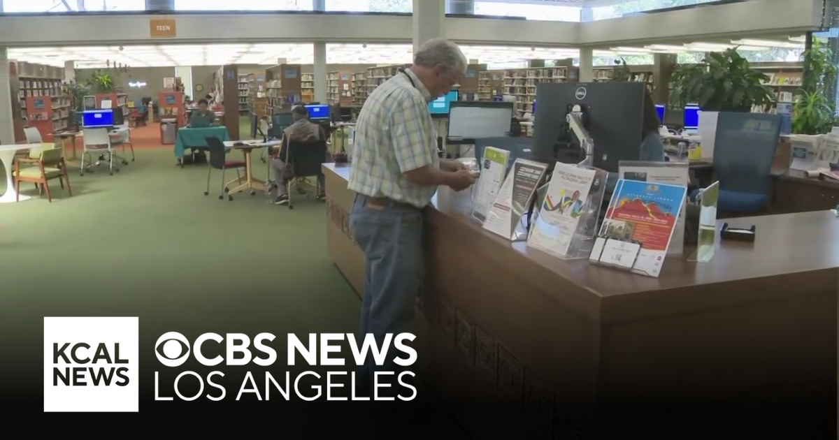 Altadena library reopens after devasting Eaton Fire - CBS Los Angeles