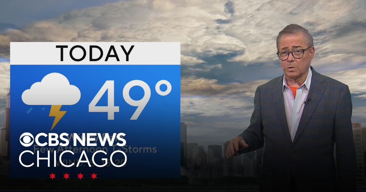 Wind, rain, few thunderstorms for Chicago area - CBS Chicago