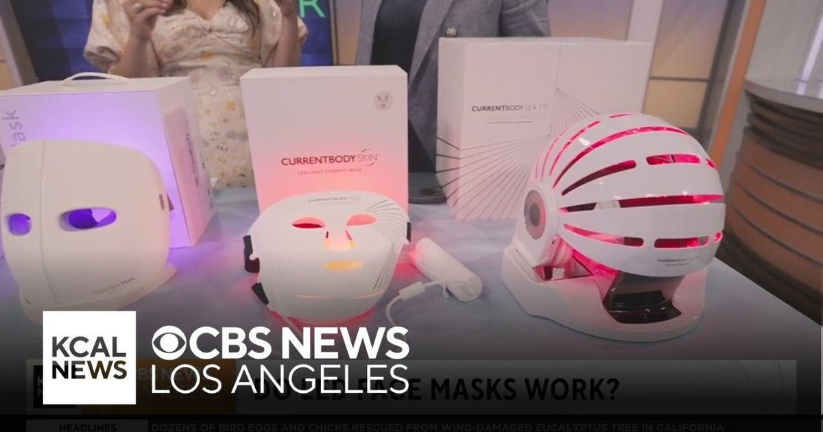 LED face masks | Tech Talk - CBS Los Angeles