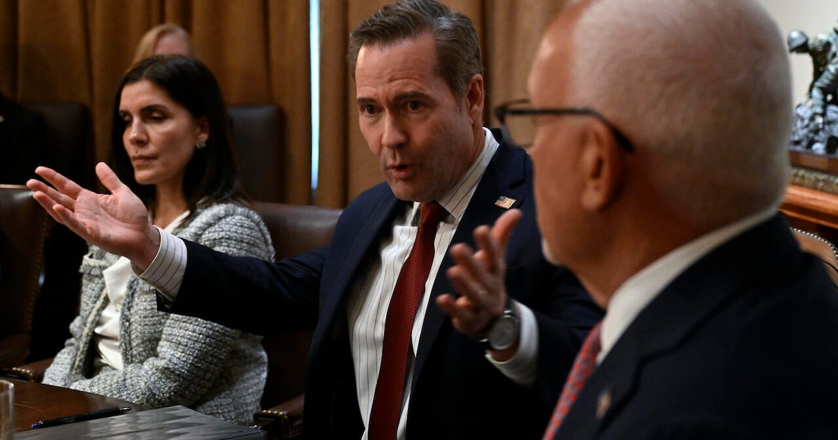 Democrats attack Trump officials in Signal group text controversy - CBS ...