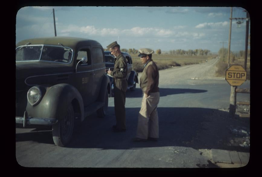 Camp Amache during WWII