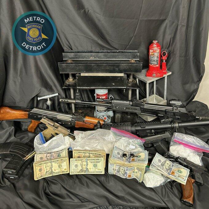 Illegal drugs, weapons confiscated after search warrants served in ...