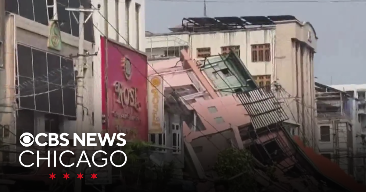 Death toll from Myanmar earthquake hits 1,700 - CBS Chicago