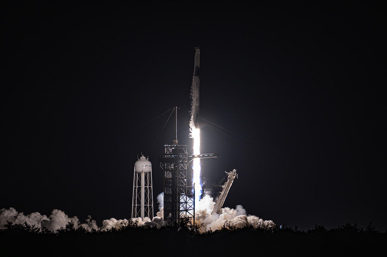 SpaceX's Fram2 launch sends civilian crew into first flight around ...