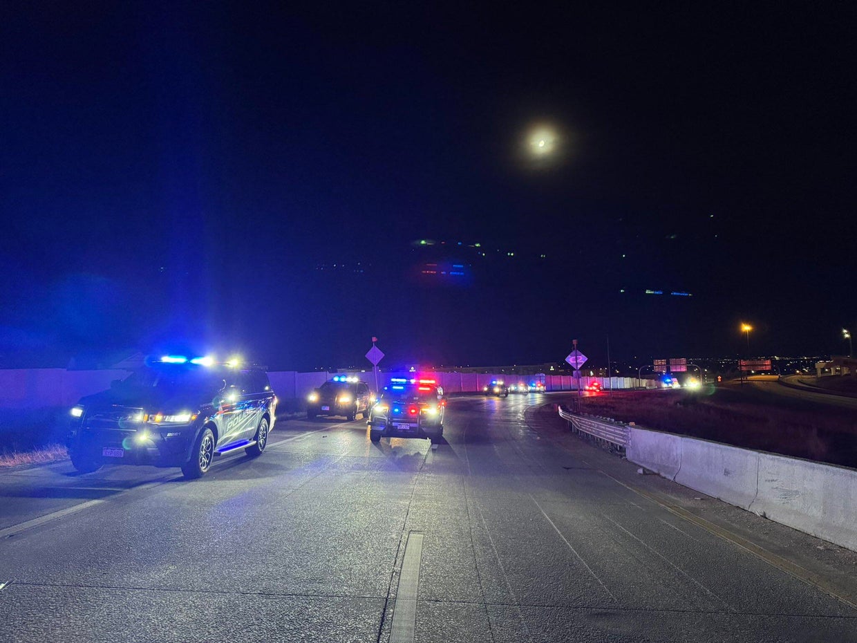 1 killed in crash after vehicle drives off overpass, collides with ...