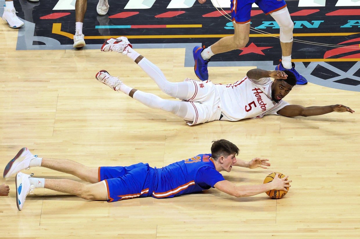 Florida Gators beat Houston Cougars 65-63 to win NCAA men's basketball ...