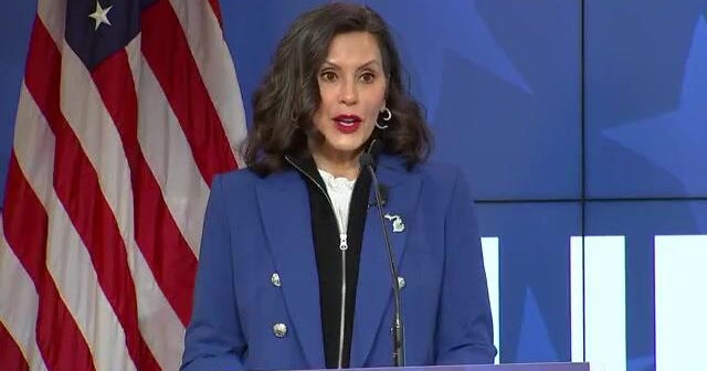 Whitmer delivers "Build, America, Build" speech in Washington - CBS Detroit