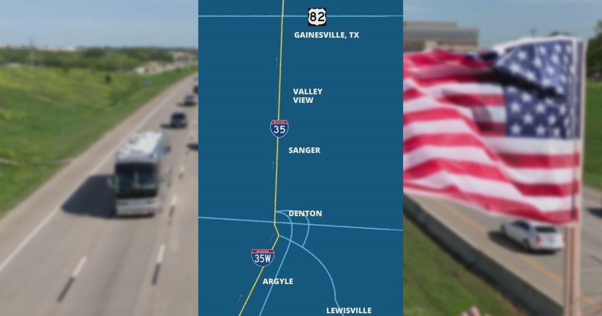 Medal of Honor motorcade to pass through North Texas - CBS Texas