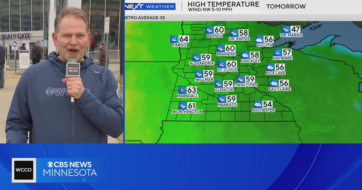 NEXT Weather: 5 p.m. report for Minnesota on April 10, 2025 - CBS Minnesota