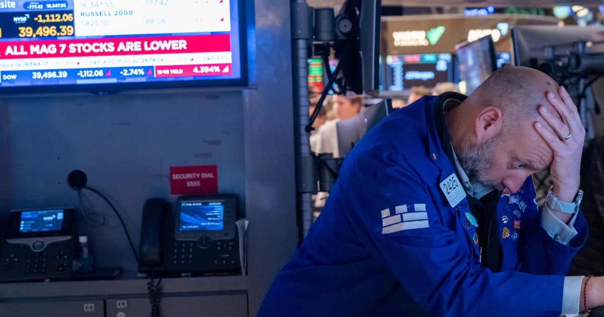 Why the stock market is down after Trump tariff pause - CBS News