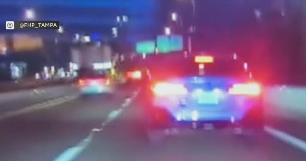 FHP video shows woman driving over 150 mph near Tampa - CBS Miami