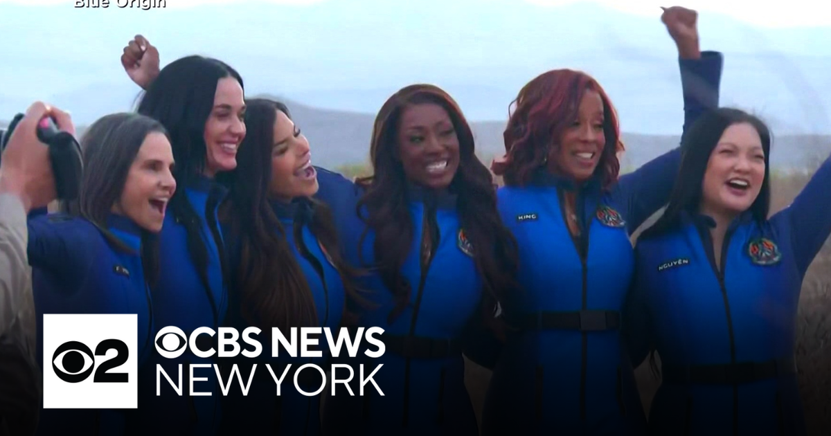 Gayle King lands back on Earth after historic space flight - CBS New York