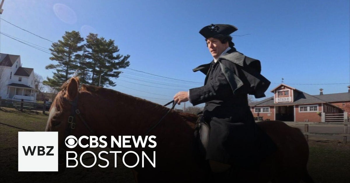 Recreating Paul Revere's ride from Boston to Lexington, 250 years later ...