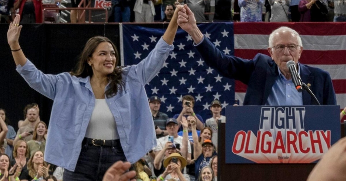 Bernie Sanders, AOC drawing big crowds in Republican strongholds - CBS News