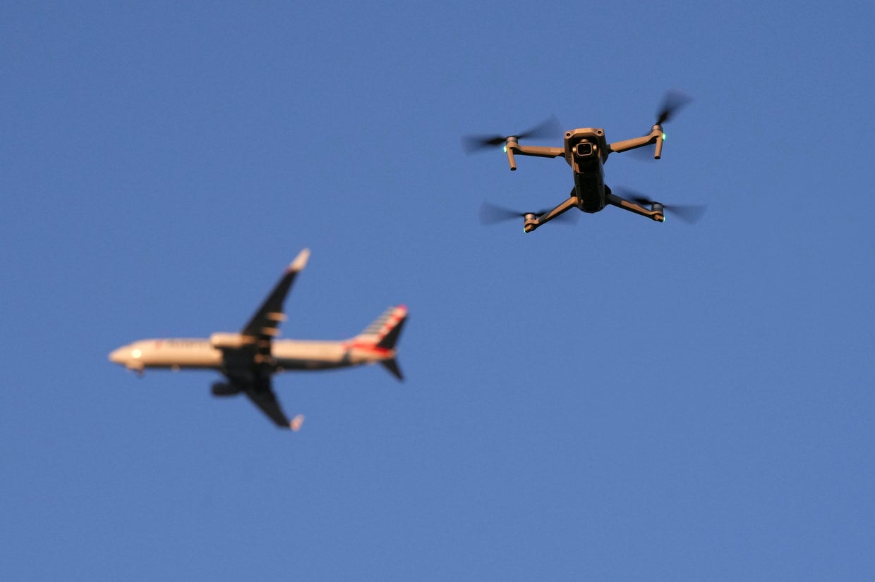 Drones in near midair collisions with planes at major U.S airports an ...