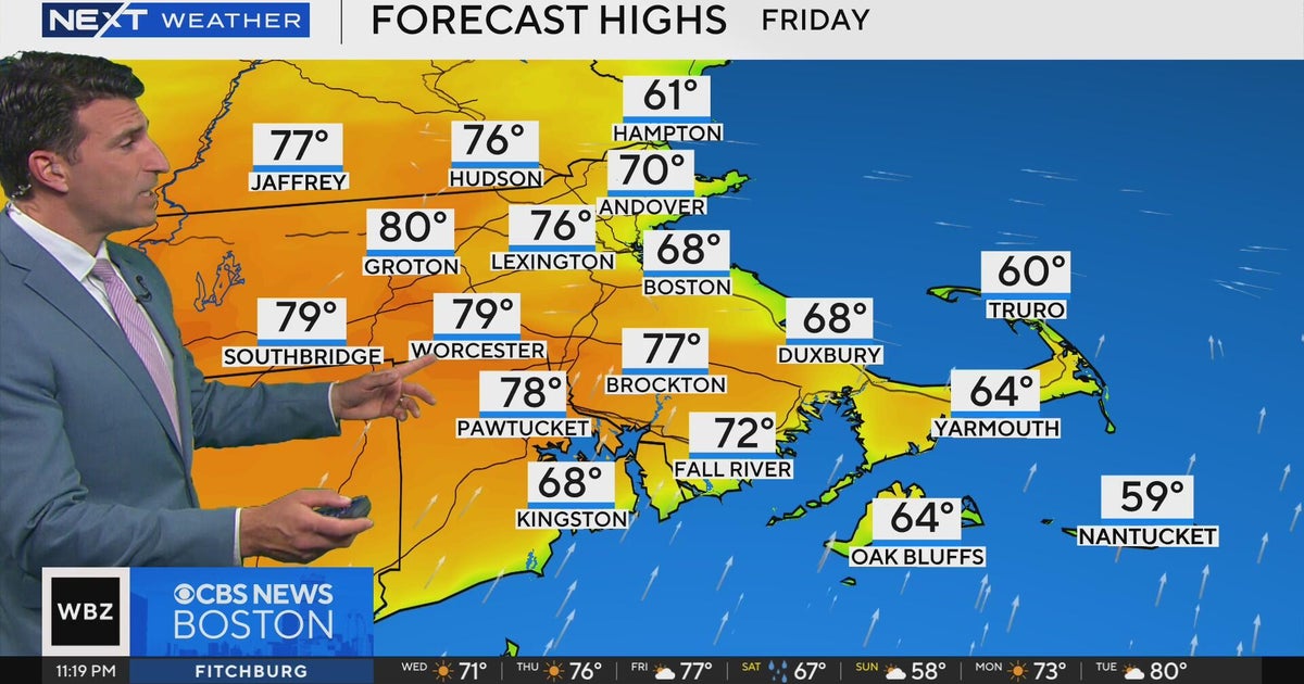 Next Weather: WBZ weather forecast - CBS Boston