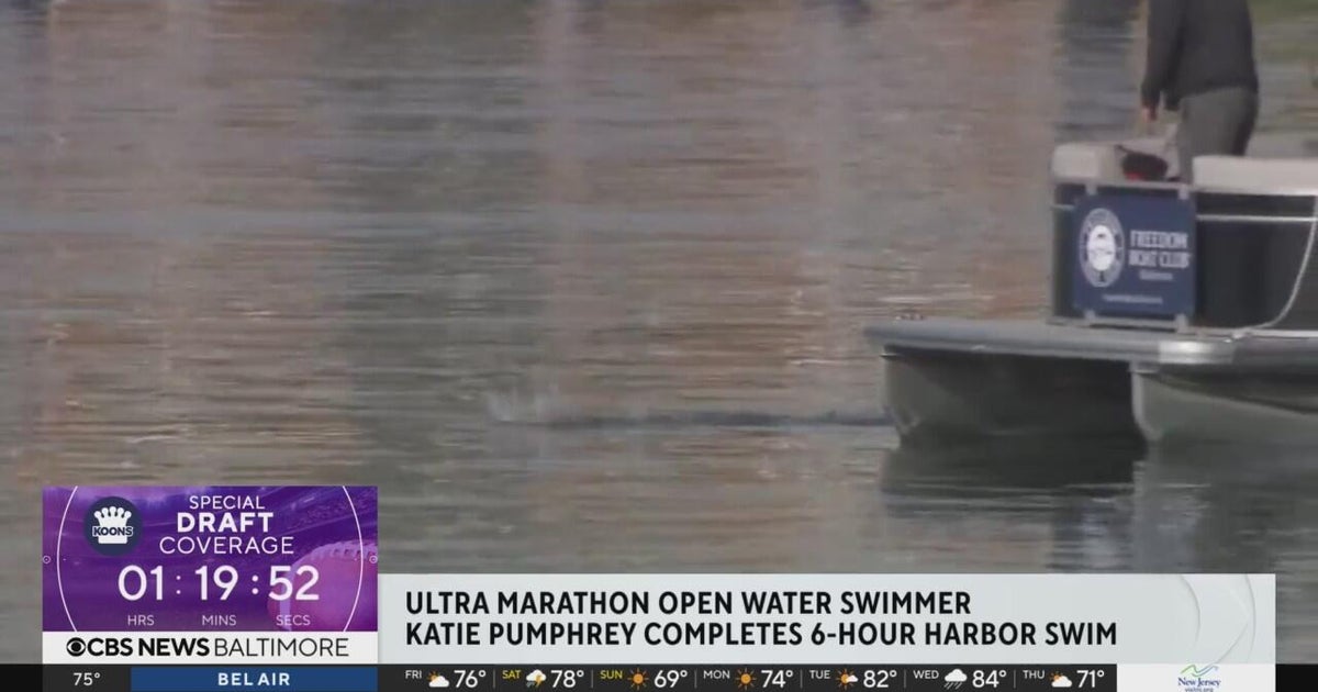 Baltimore ultra-marathon swimmer completes six-hour swim in Inner ...