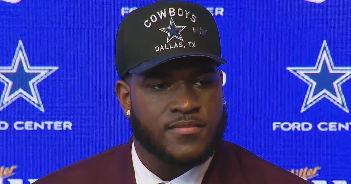 Meet Tyler Booker: Dallas Cowboys introduce top draft pick - CBS Texas