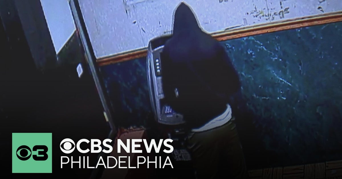 Surveillance video captures ATM explosion inside Philadelphia Chinese ...