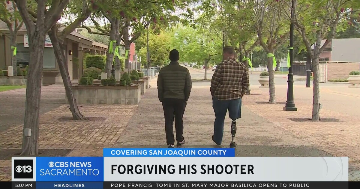 Modesto police officer says he forgives suspect who shot him - CBS ...