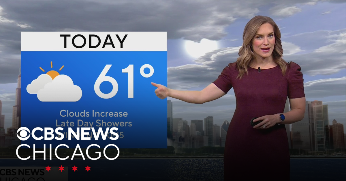 Cloudy day Wednesday in Chicago - CBS Chicago
