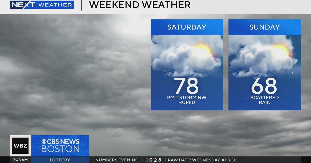 Next Weather: WBZ mid-morning forecast for May 1, 2025 - CBS Boston