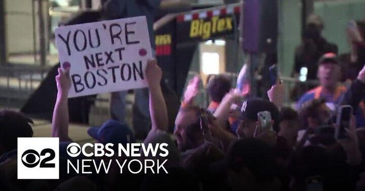 Knicks finish off Pistons in dramatic fashion in Game 6 and fans in NYC ...